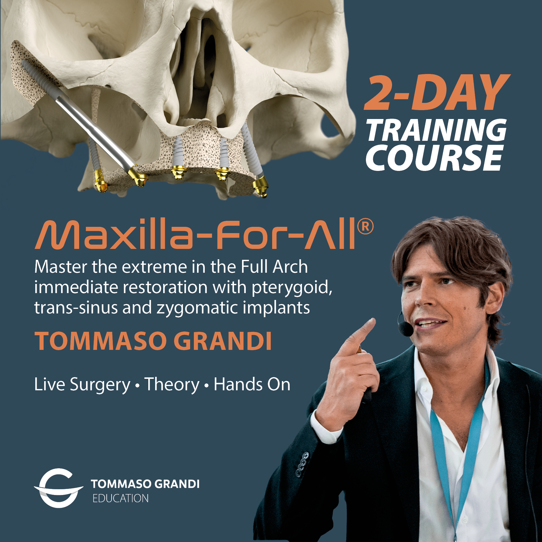 2-day training course "Maxilla-For-All" - JDentalCare