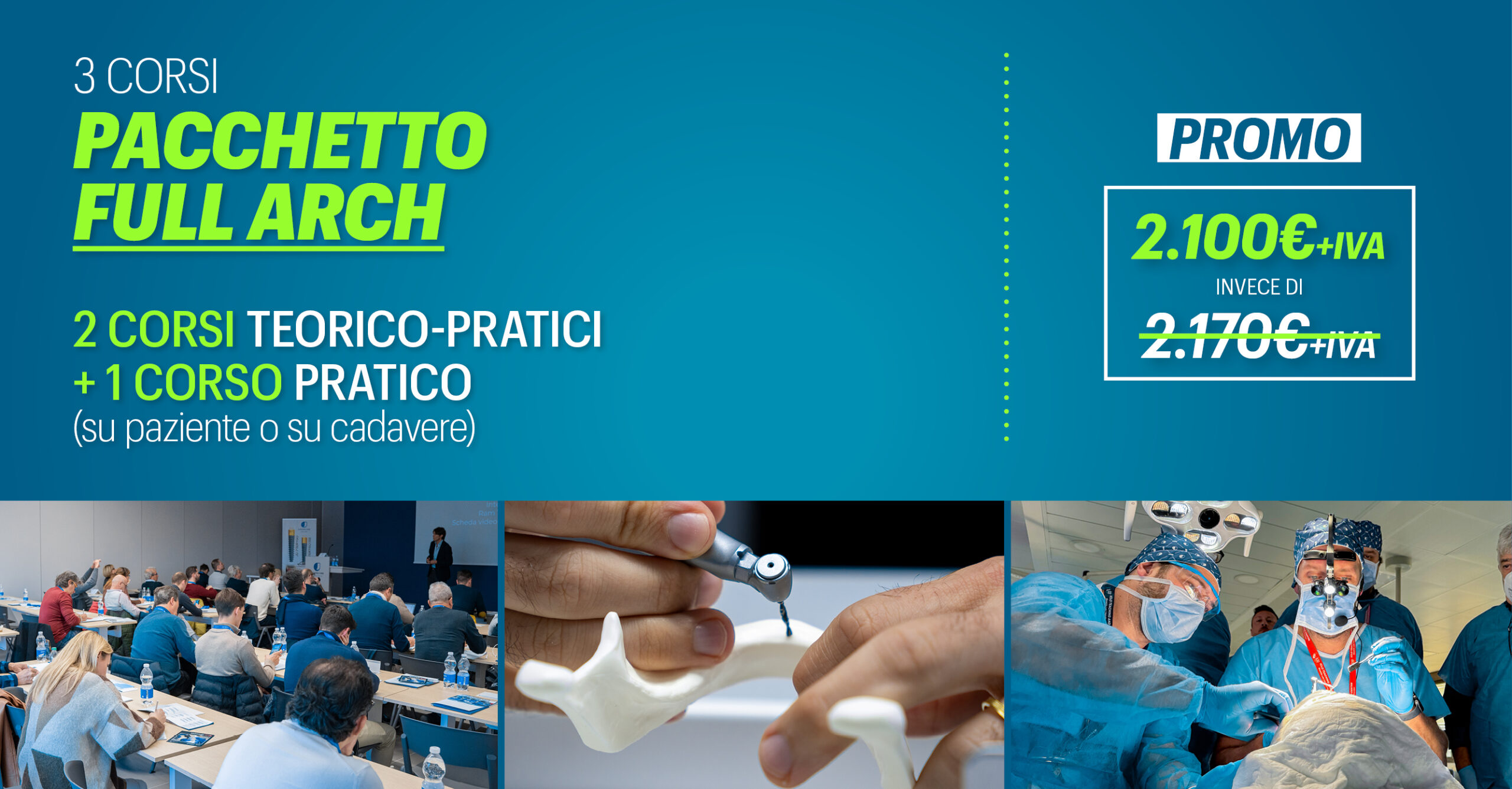 JD PROMO - Full Arch pacchetto 3 corsi - JDentalCare