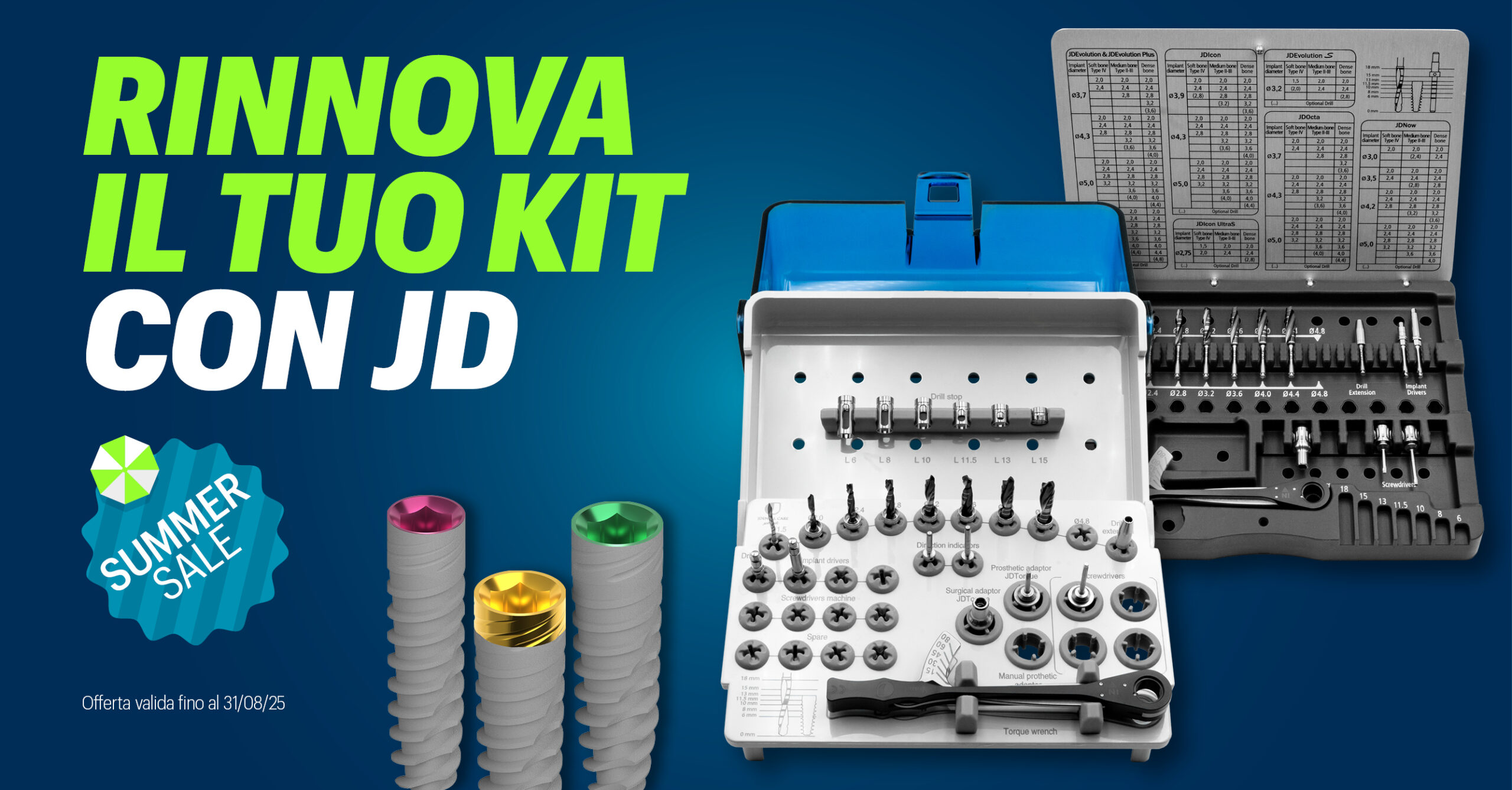 JD Summer Promo - Rinnova il tuo kit - JDentalCare
